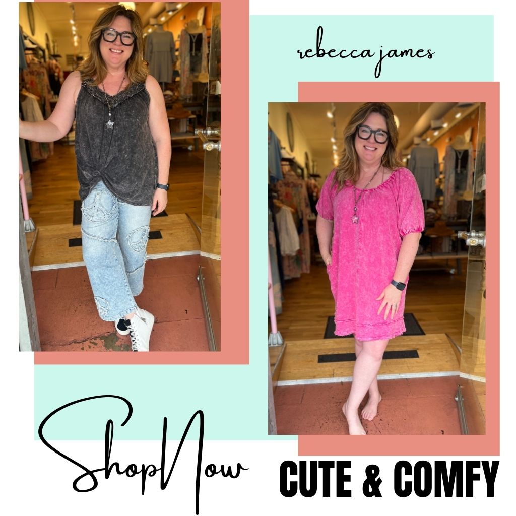 Comfy & Cute – Rebecca James Clothing